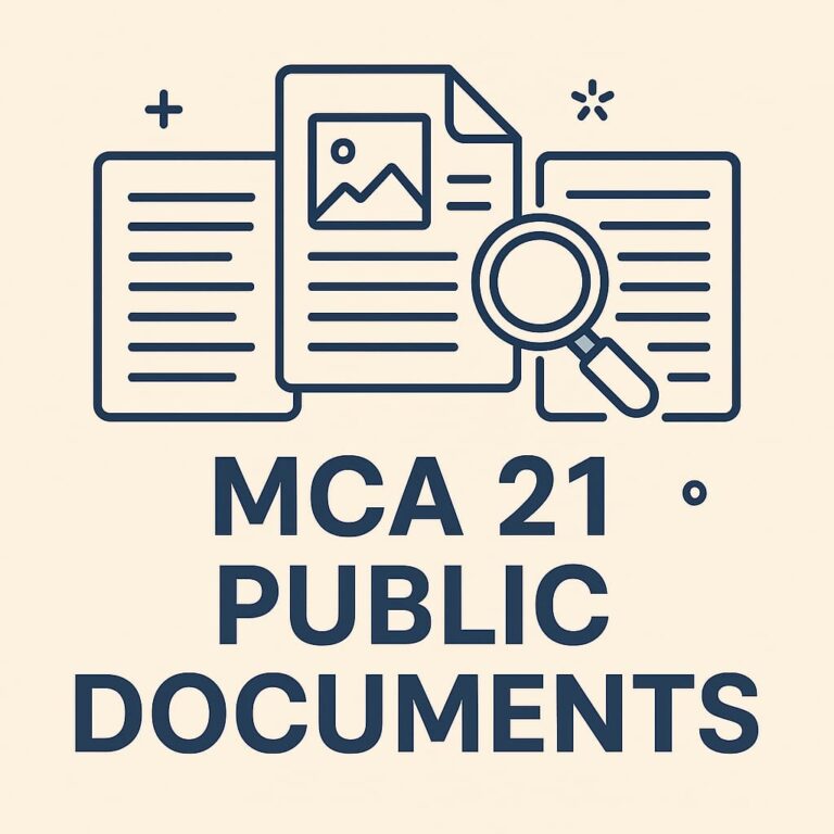 How to download Public Documents in MCA 21 portal - A easy and detailed ...