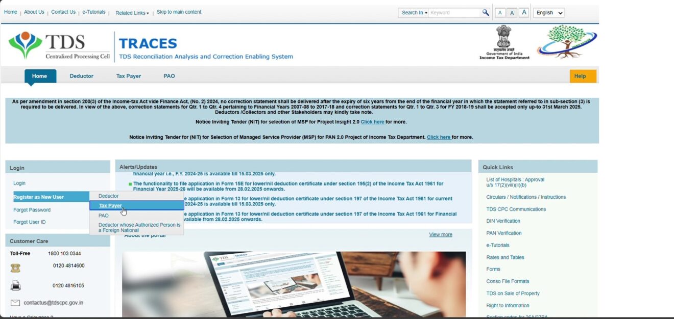 How to register in Traces portal - clear & complete guide (2025)