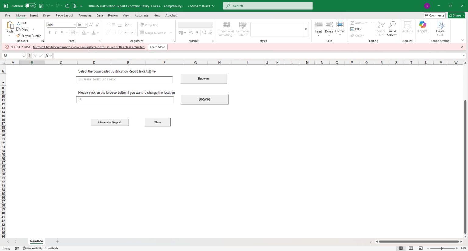 Understanding Justification Report in TRACES Portal (2025)