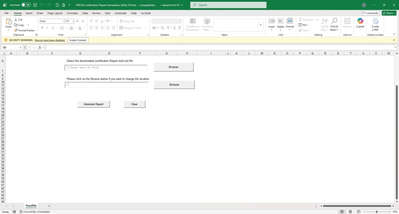 Understanding Justification Report in TRACES Portal (2025)