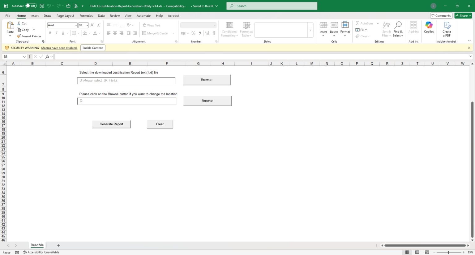 Understanding Justification Report in TRACES Portal (2025)