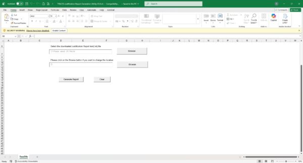 Understanding Justification Report in TRACES Portal (2025)