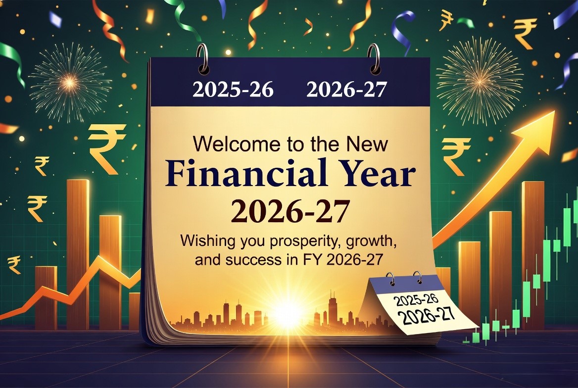 Wishes for Happy New Financial Year 2026–27 | TaxRoutine.com